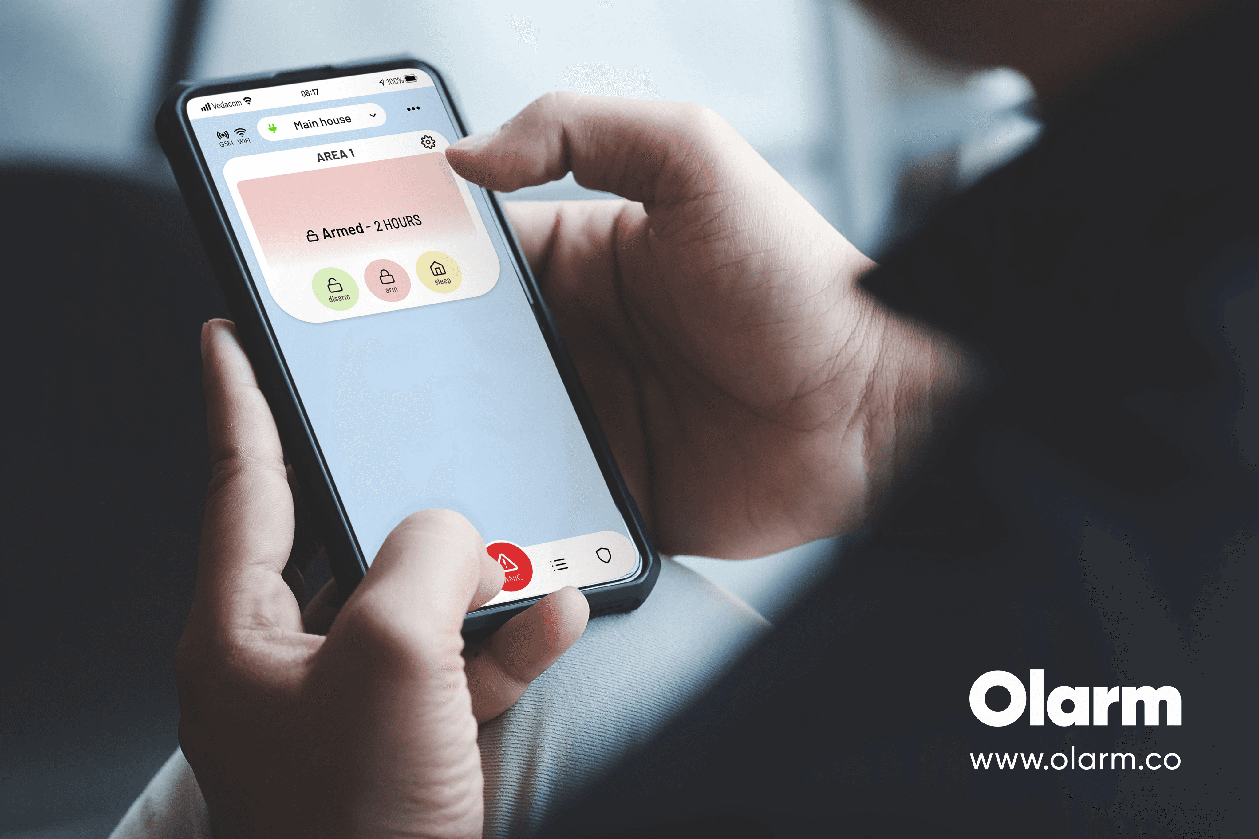 Smart Alarm App to remotely control your Security Systems | Olarm APP