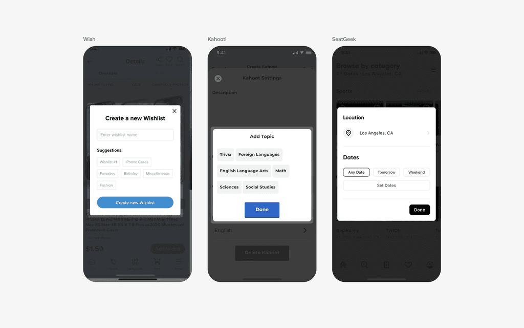 Dialog UI Design: Best practices, Design variants & Examples | Mobbin ...