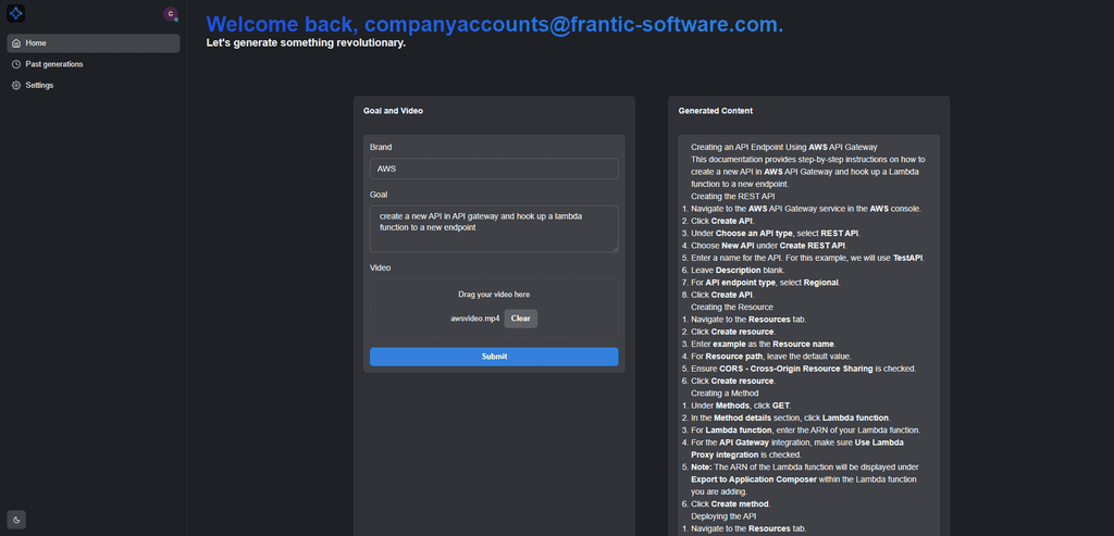 Make Your Documentation With A Video | MakeTheDocs