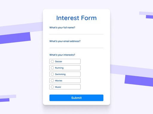 Interest Form Template - Formflow | Formflow