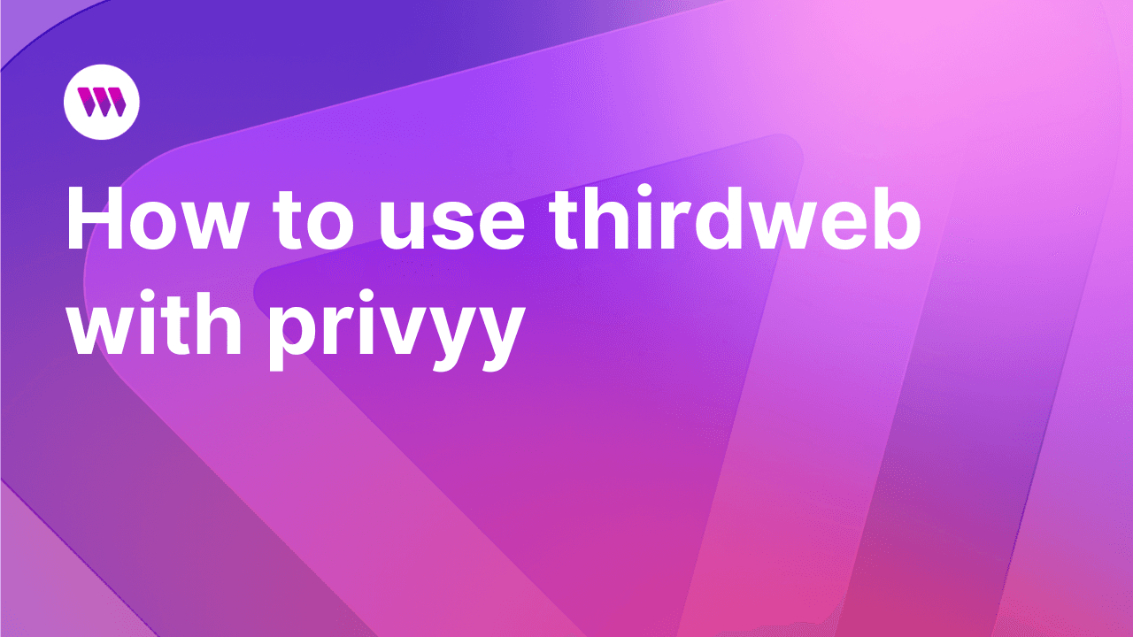 thirdweb - Solution Hub
