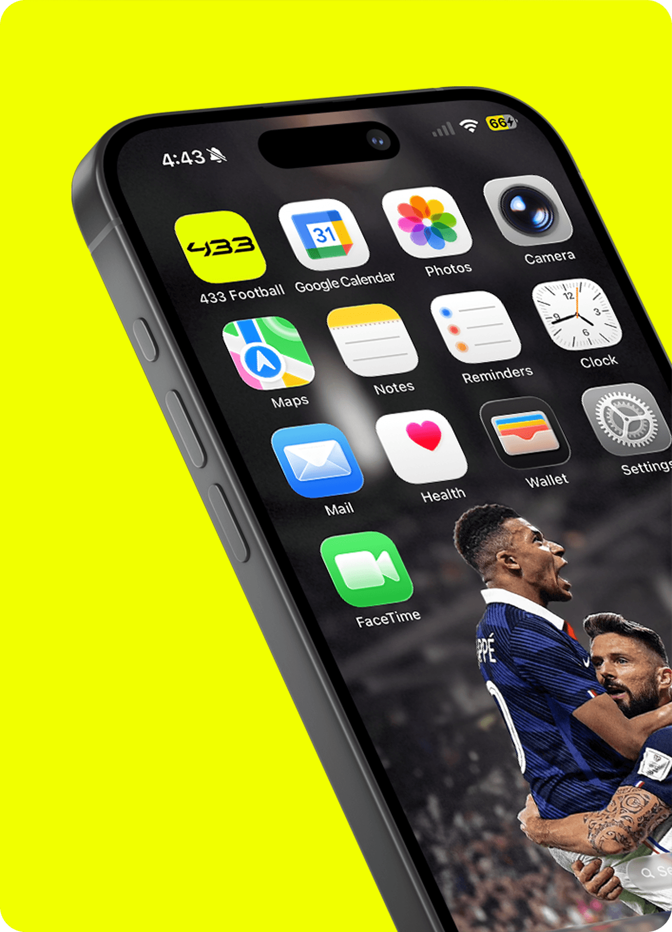 433 Football - App