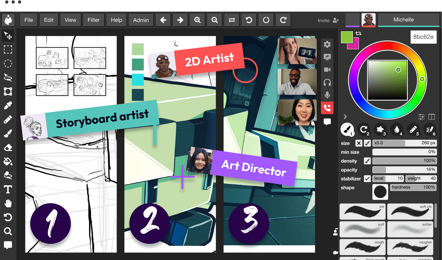 Multiplayer art platform for modern studios | Magma