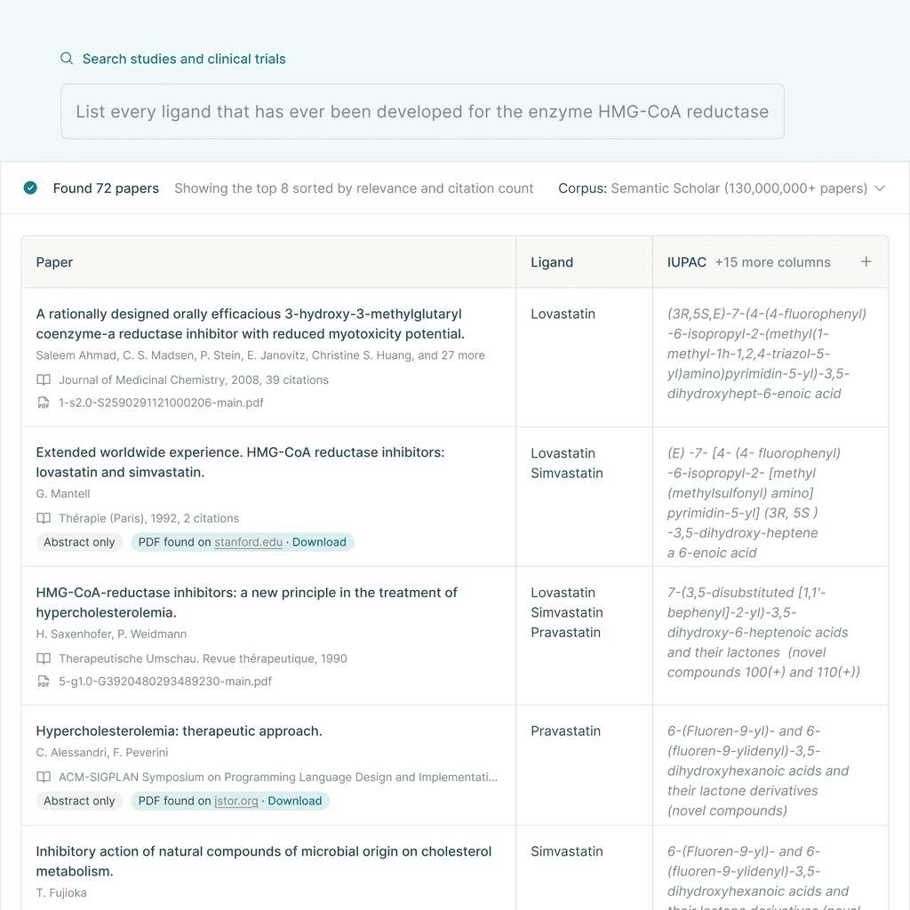 Paper Search | Elicit: Al for scientific research