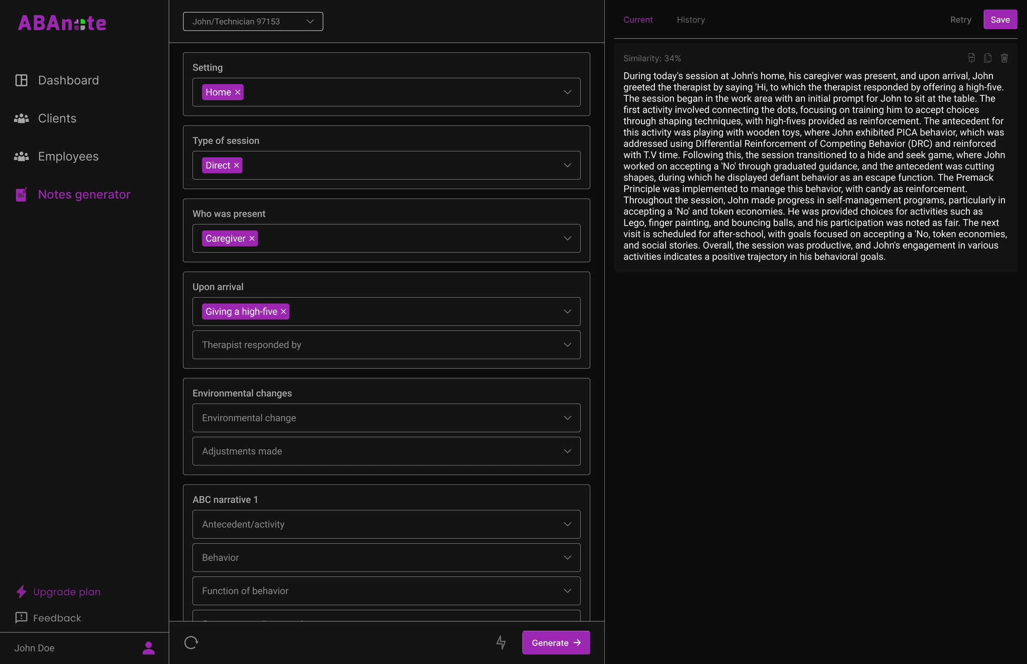 ABAnote for Agencies