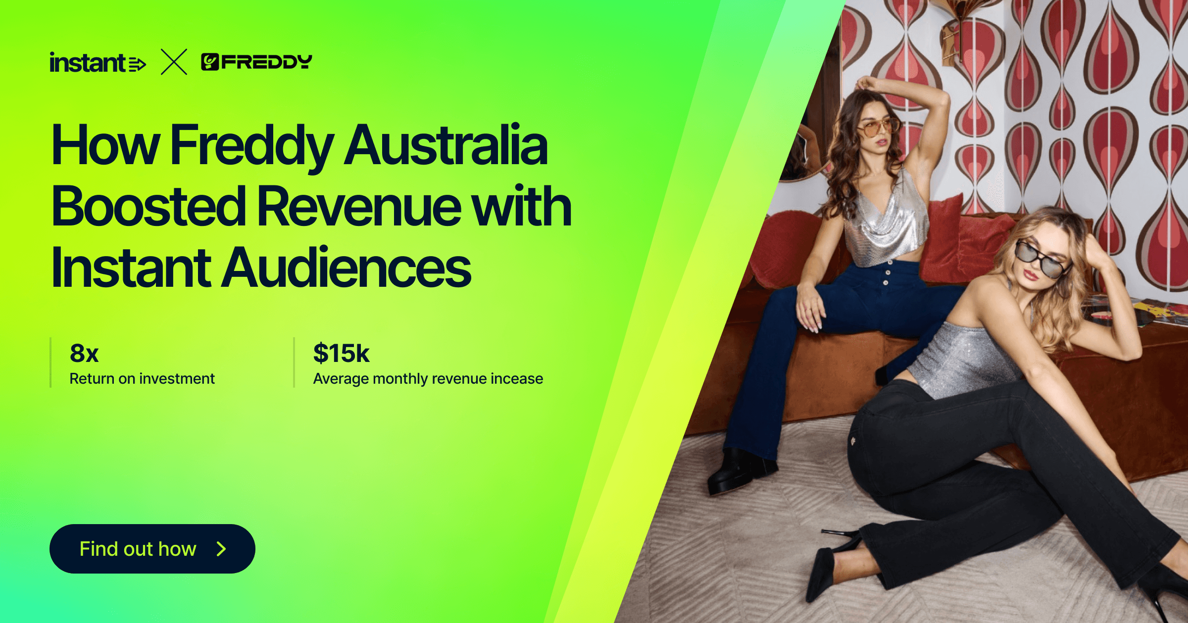 Instant | How Freddy Australia Boosted Revenue with Instant Audiences