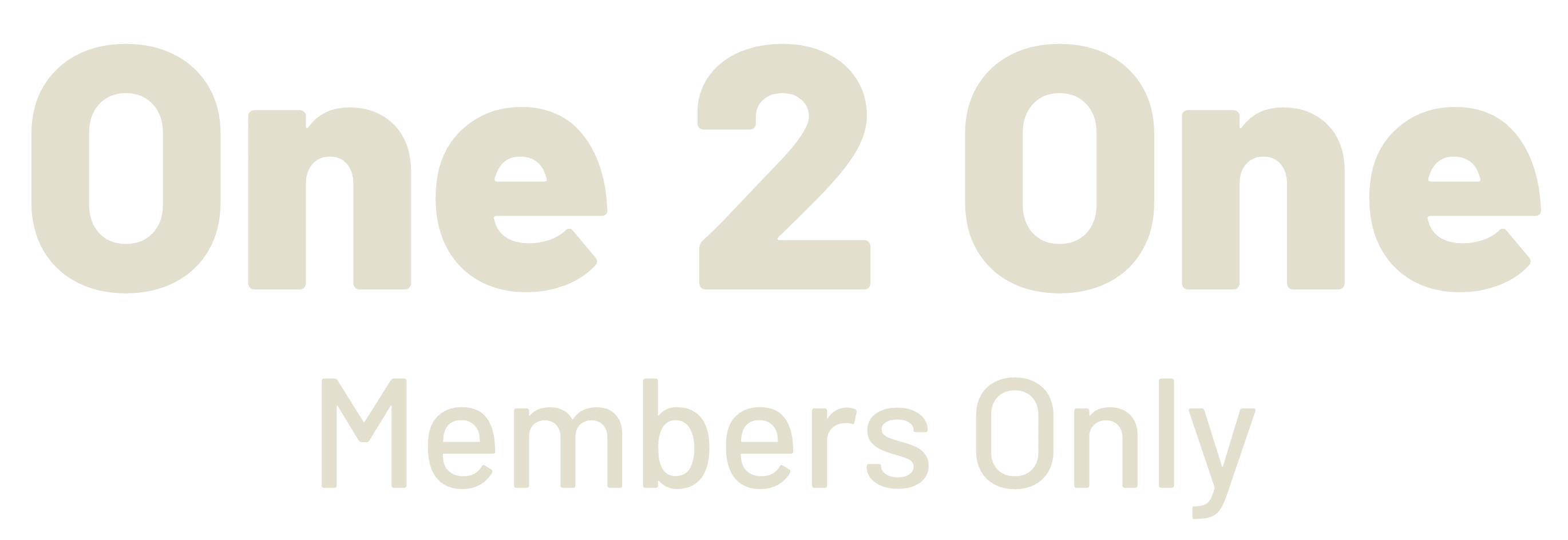 One 2 One