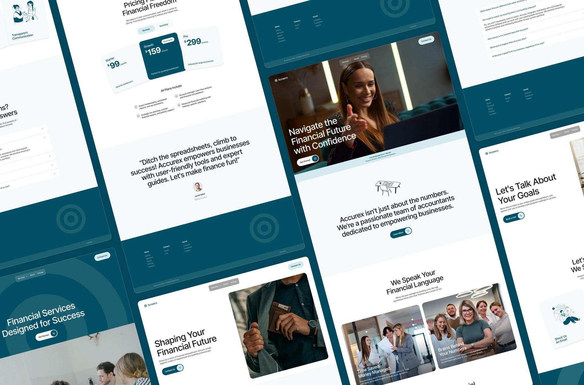 Horizontal — Portfolio Template — Framer Template