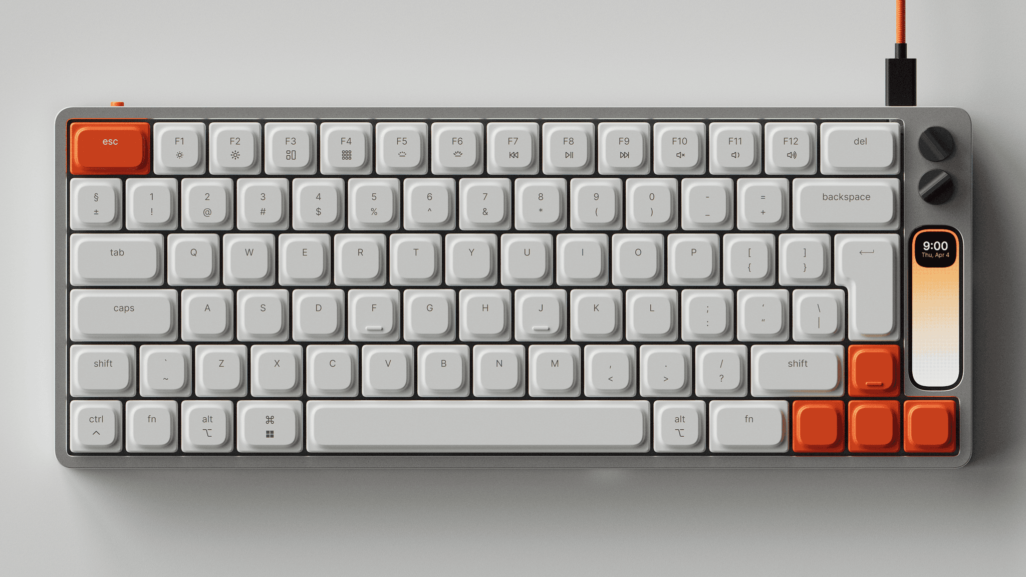 KNOB / k.no.b.1 / Low Profile Mechanical Keyboard