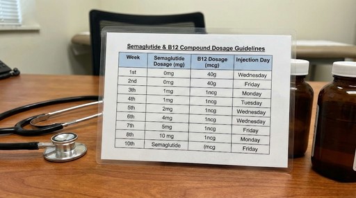 Semaglutide B12 dosage chart: complete week-by-week titration guide ...