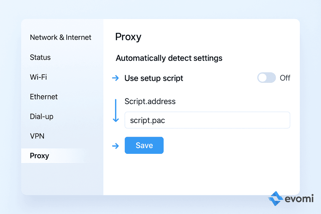 Chrome Proxy Setup for Windows & macOS (Step-by-Step) - Evomi Blog
