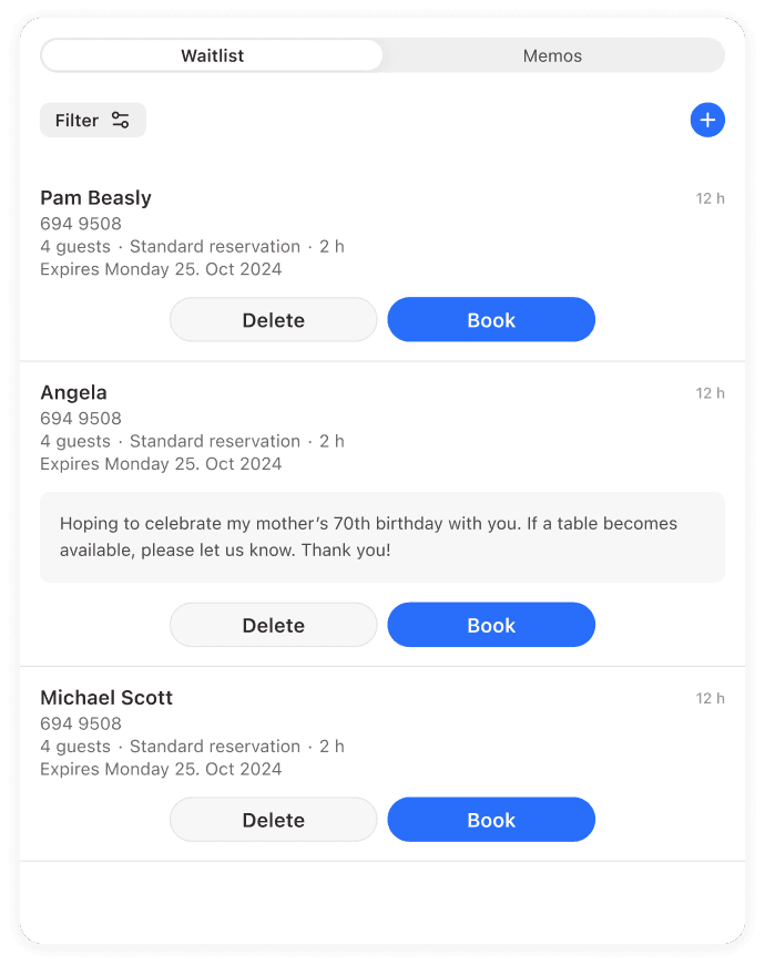 Table Reservation System | Scheduling & POS App