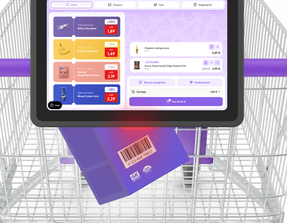 Smart Shopping Cart: shopreme snap cart software