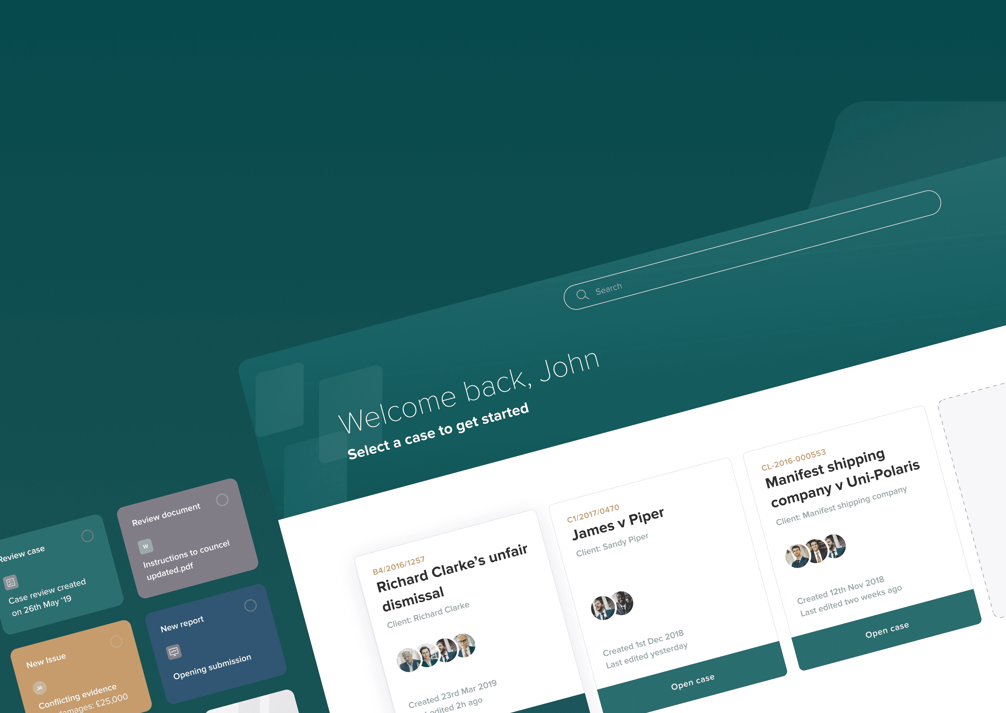 Case study | B2B Legaltech app | Outframe