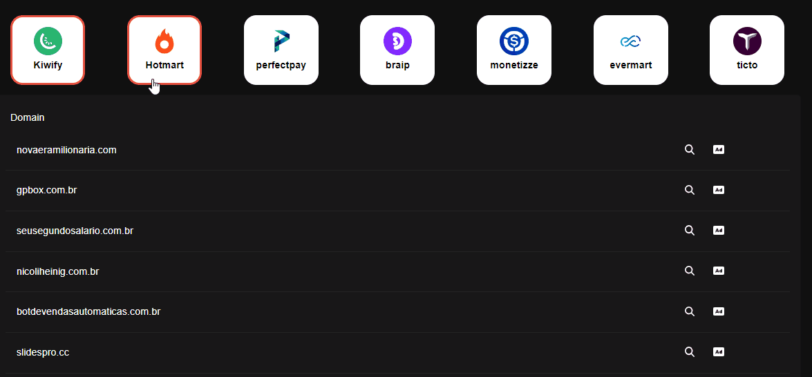 Adminer Trends