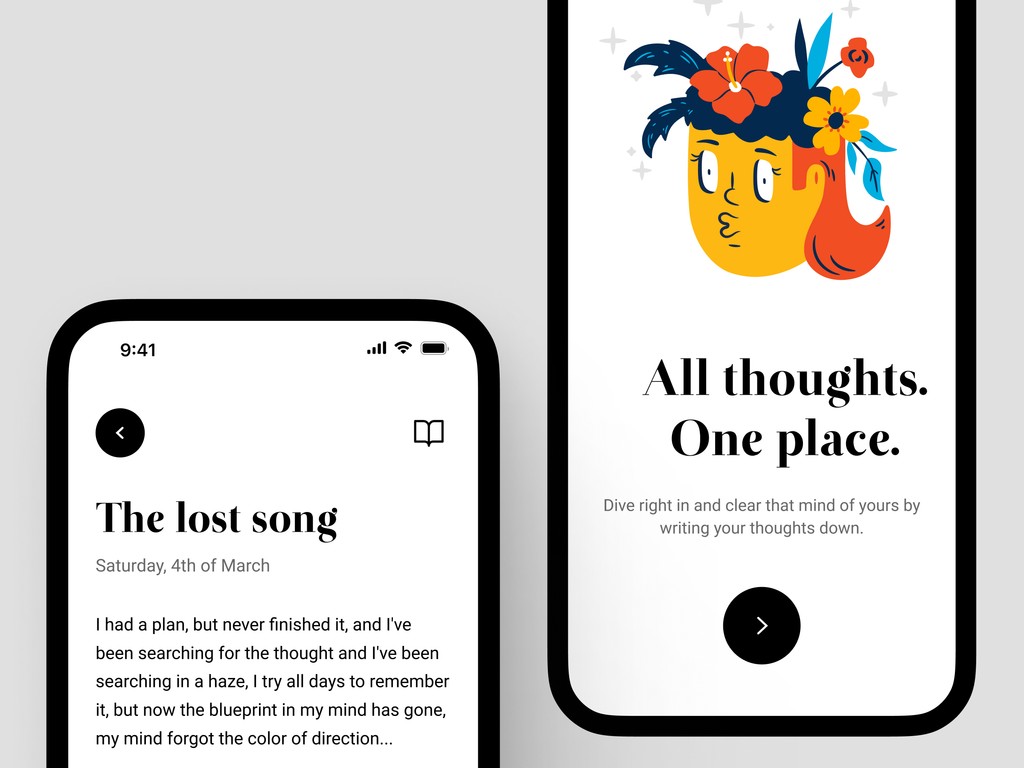 Note Taking — Mobile App UI Design by Pixco | Figma Template
