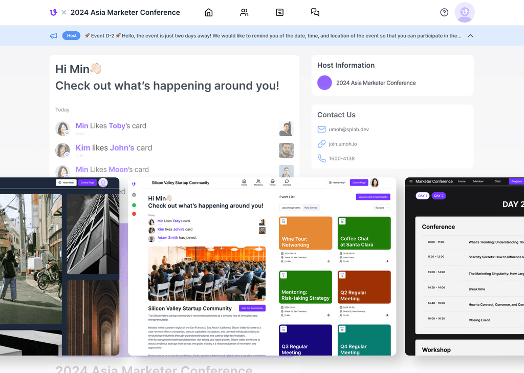 Umoh | Customer engagement tool with data dashboard for events and ...