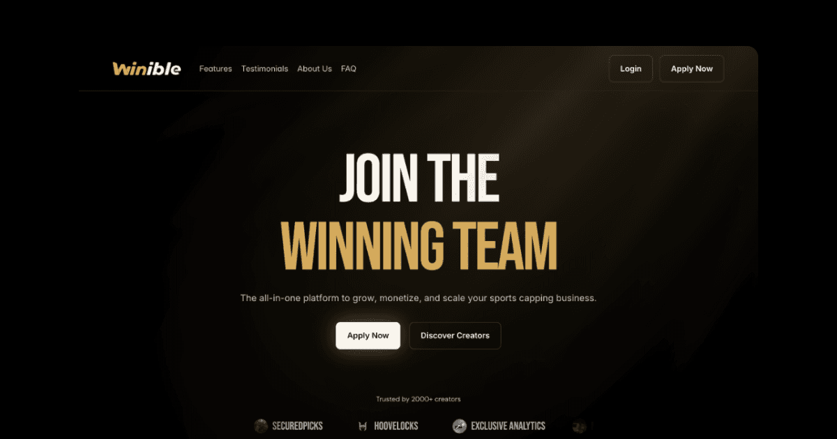 Winible – The Premier Destination for Buying and Selling Picks