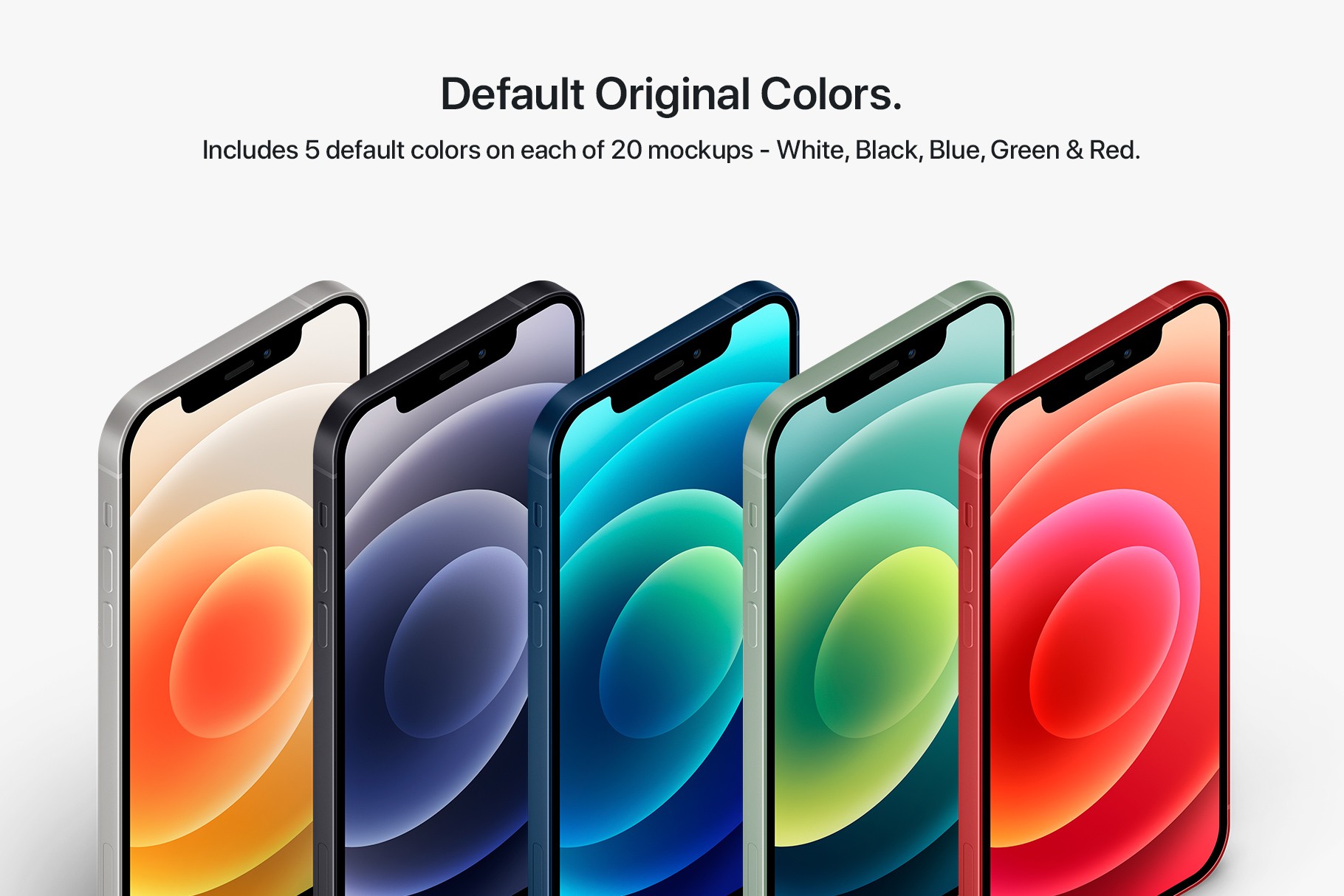 iPhone 12 - 20 Mockups Scenes | Asylab