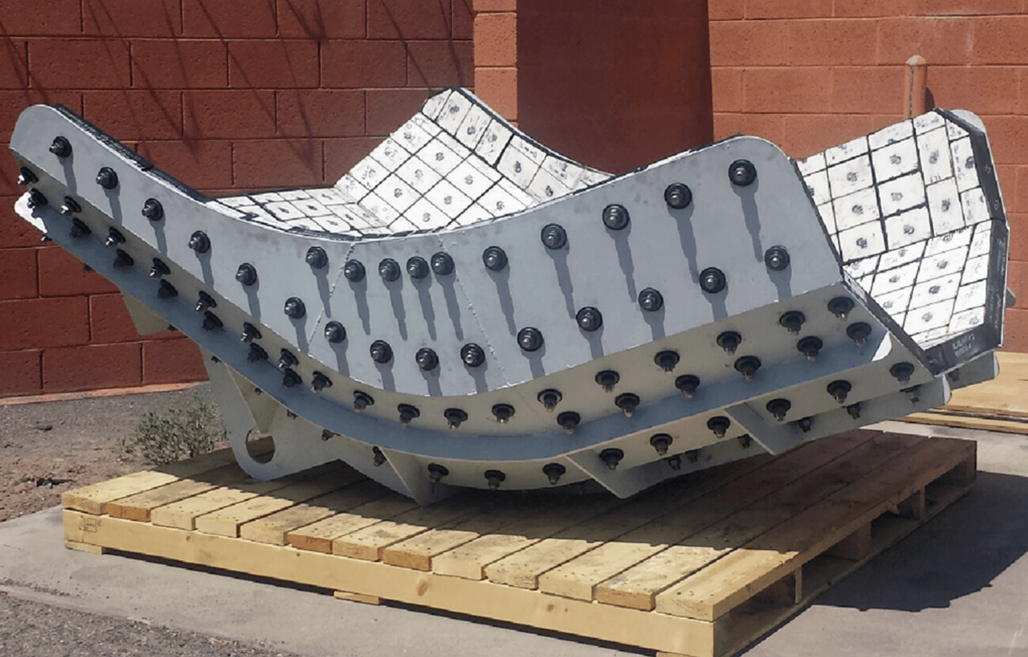 Ceramic Tile Wear Liners | Corrosion Engineering