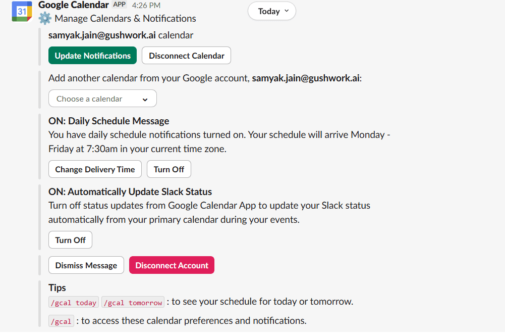 How to Connect Google Calendar to Slack (Step-by-Step Guide) - Akiflow