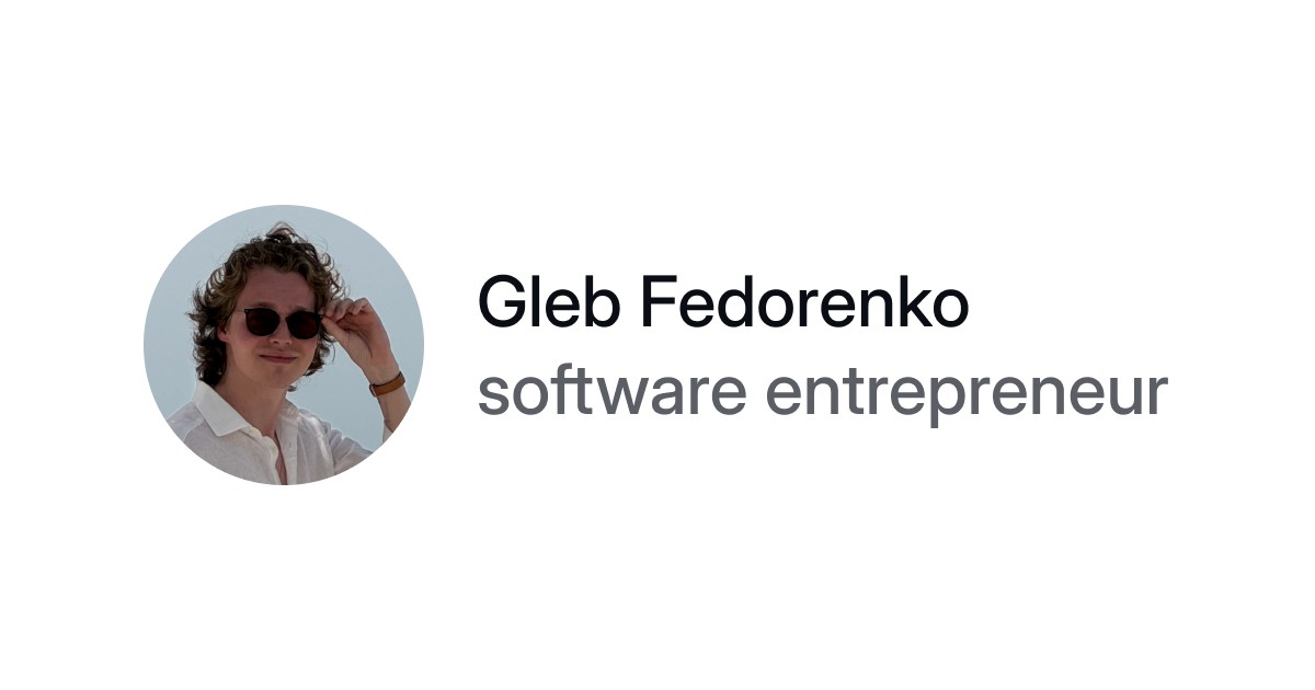 Gleb Fedorenko