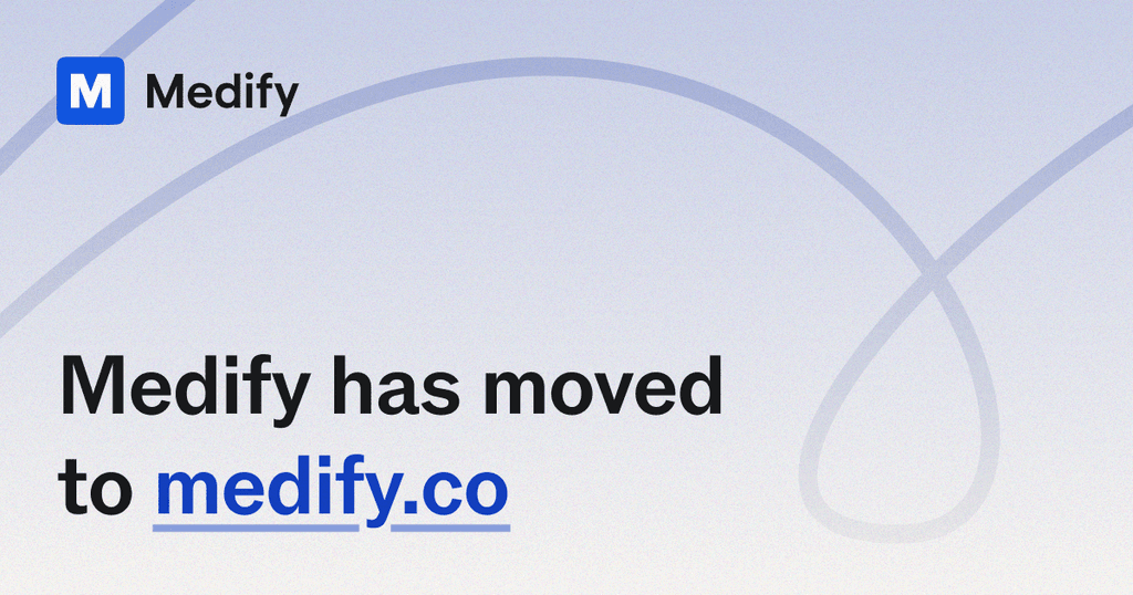 Medify has a new design and URL - Product updates – Medify
