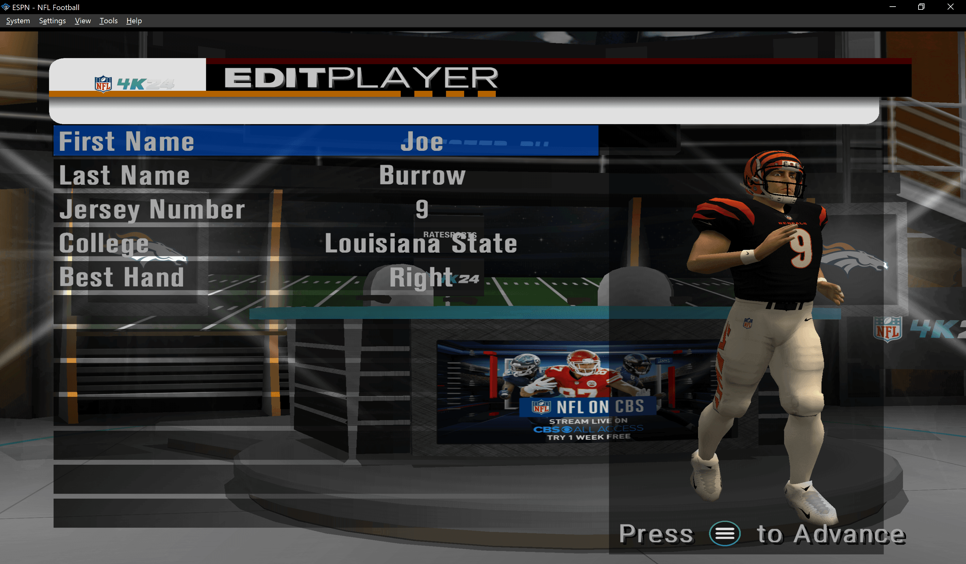 NFL 4K24
