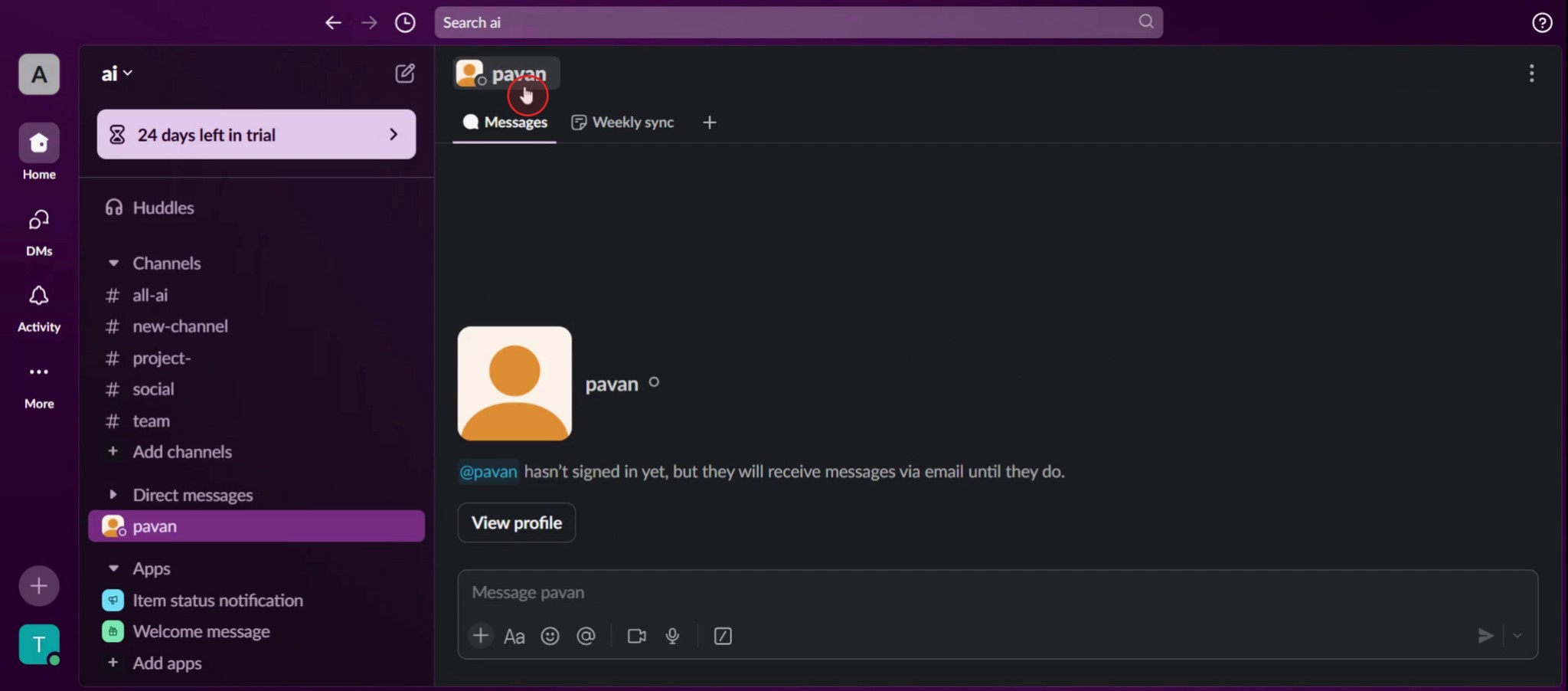 How to Add Someone to a Slack Conversation - 1 minute video guide