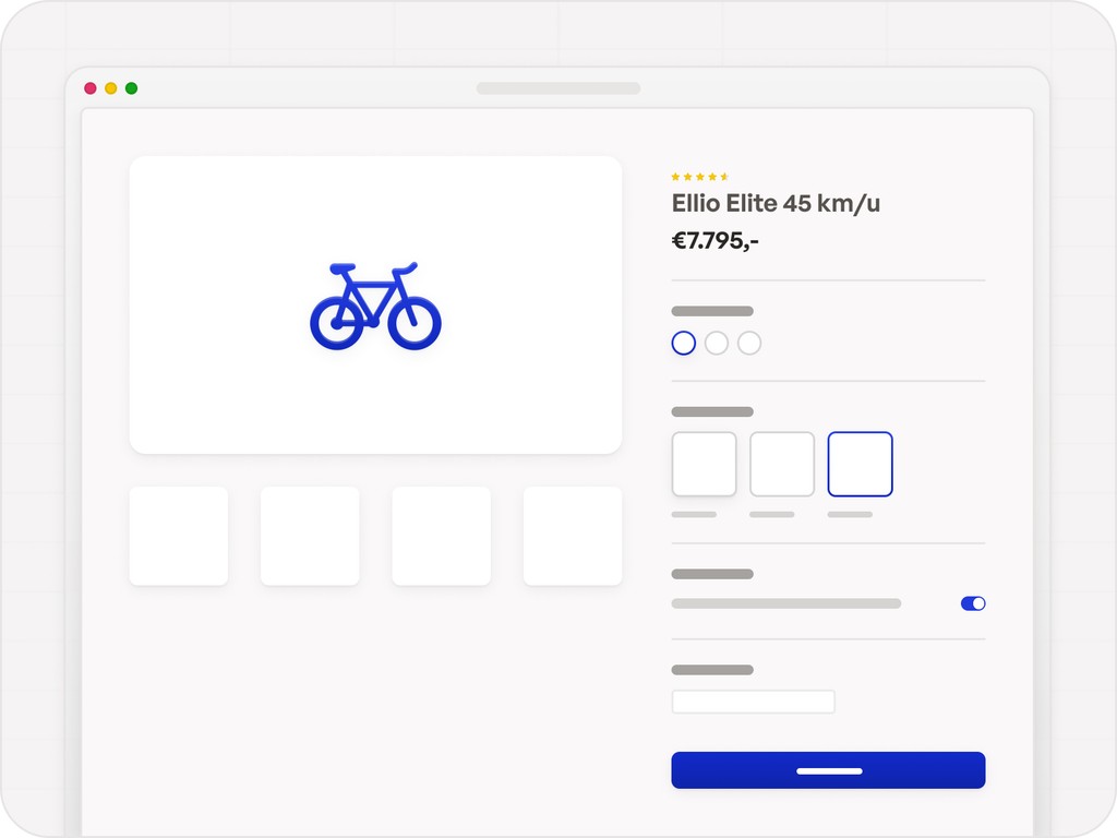 Use Layered images to create product configurators