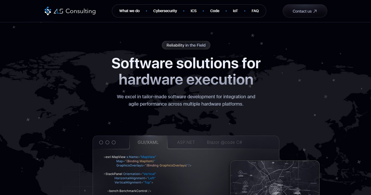 ALS Consulting - Software solutions for hardware execution