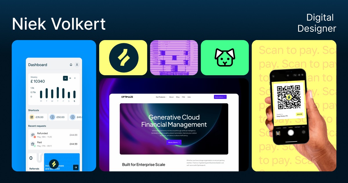 Niek Volkert | Digital Product Designer | Lisbon, Remote