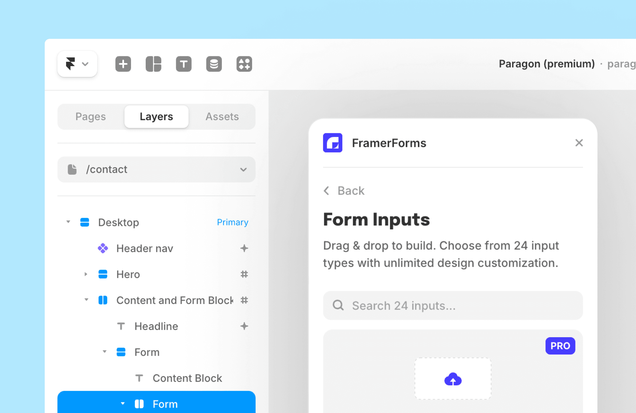 FramerForms | Custom forms in Framer
