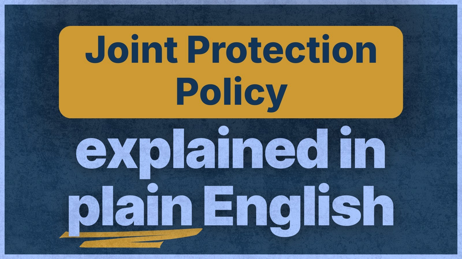 Joint Protection Policy: Two-in-One Title Insurance Coverage