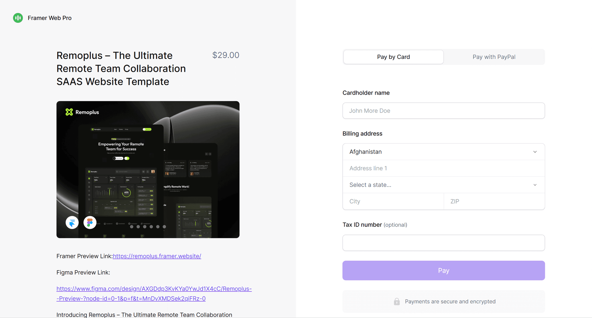 How to Use Templates in a Framer Project