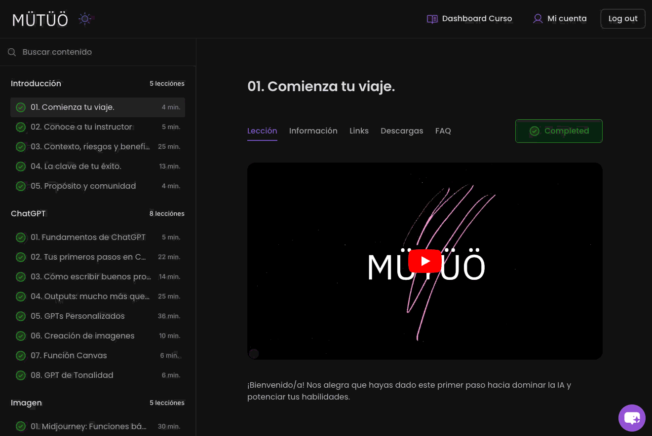 MÜTÜÖ CLUB – Inteligencia Artificial: herramientas, workshops y comunidad 24/7.