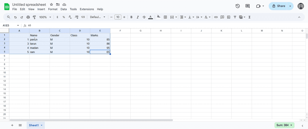 Comment créer un tableau dans Google Sheets – Guide étape par étape ...