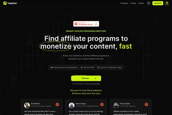 TapRefer - Toolfolio.io