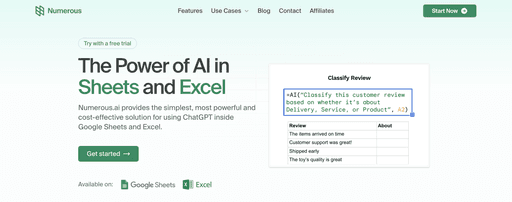 The 10 Best Data Cleaning Tools in 2025 - Numerous.ai