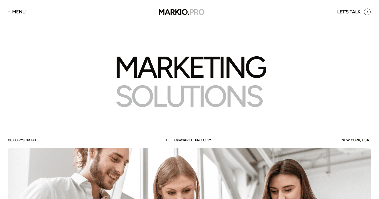 Marko - Digital Marketing Agency Framer Template