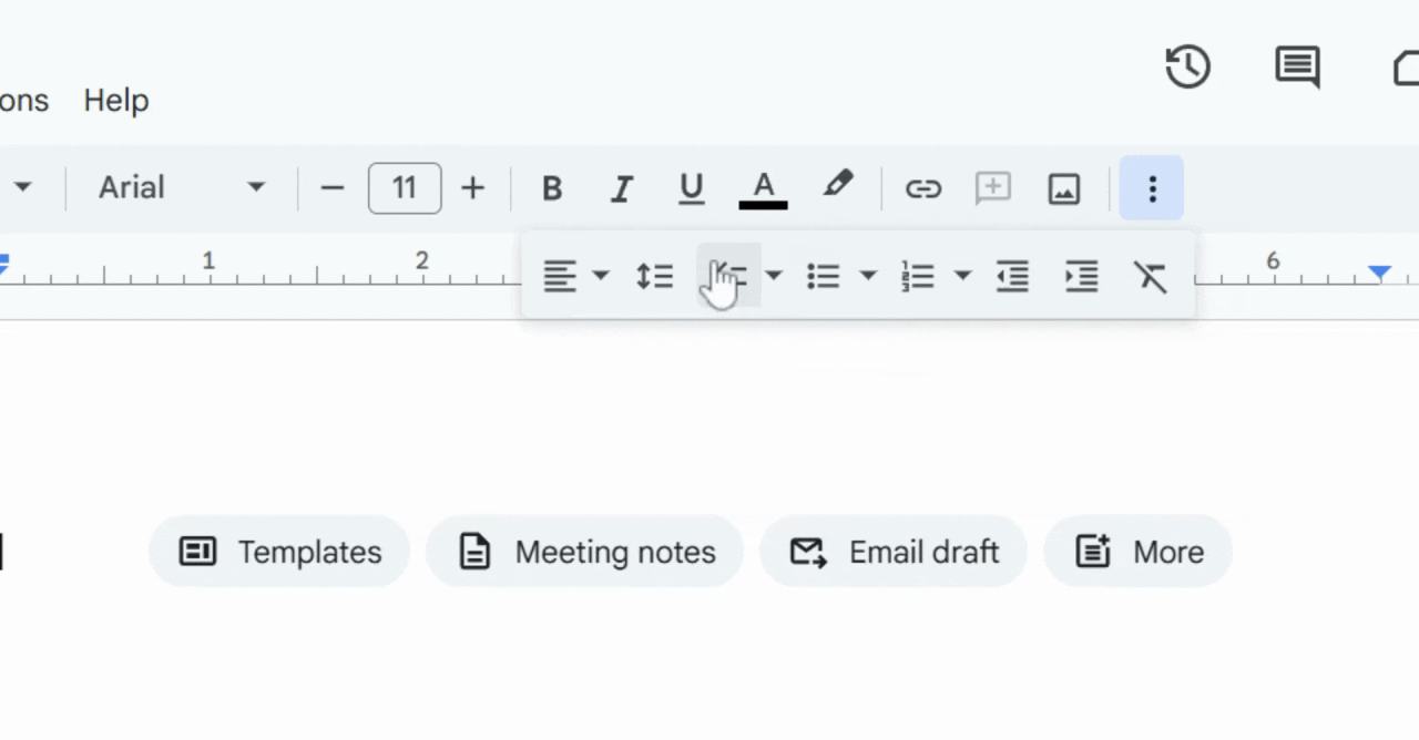 How to add a checkbox in Google Docs