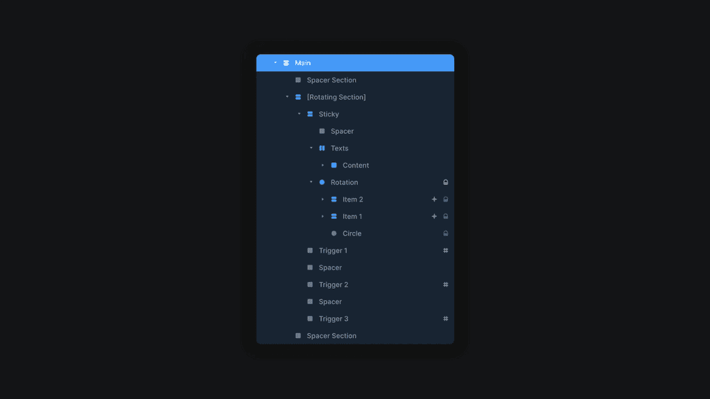 Rotating Section Scroll Animation In Framer Framer Resource