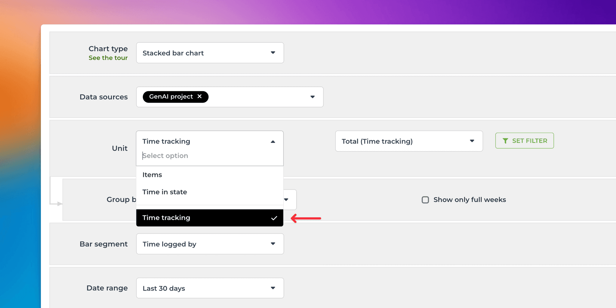 Create charts using different monday.com column types - Screenful Guide