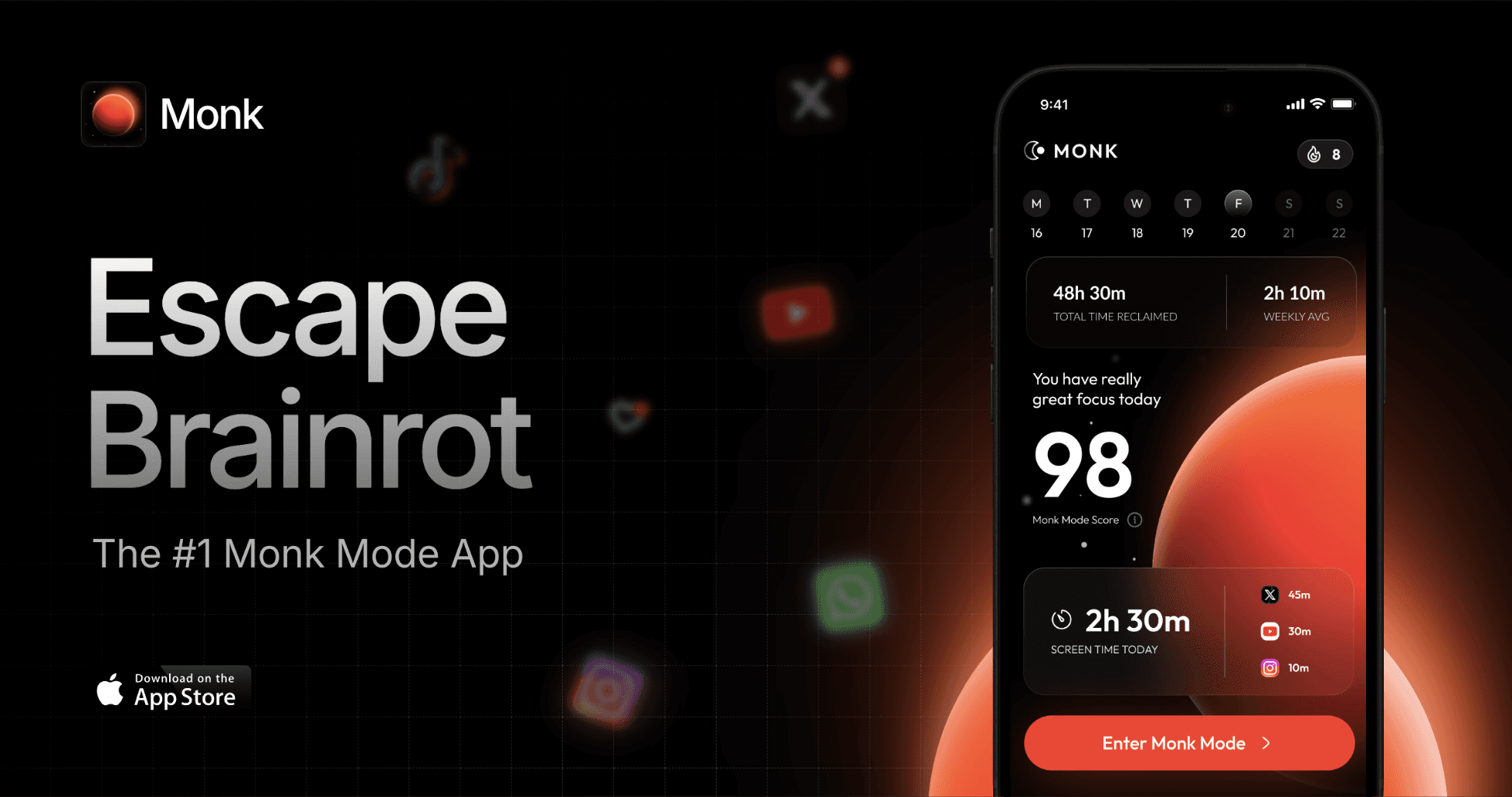 Monk - The #1 Monk Mode App