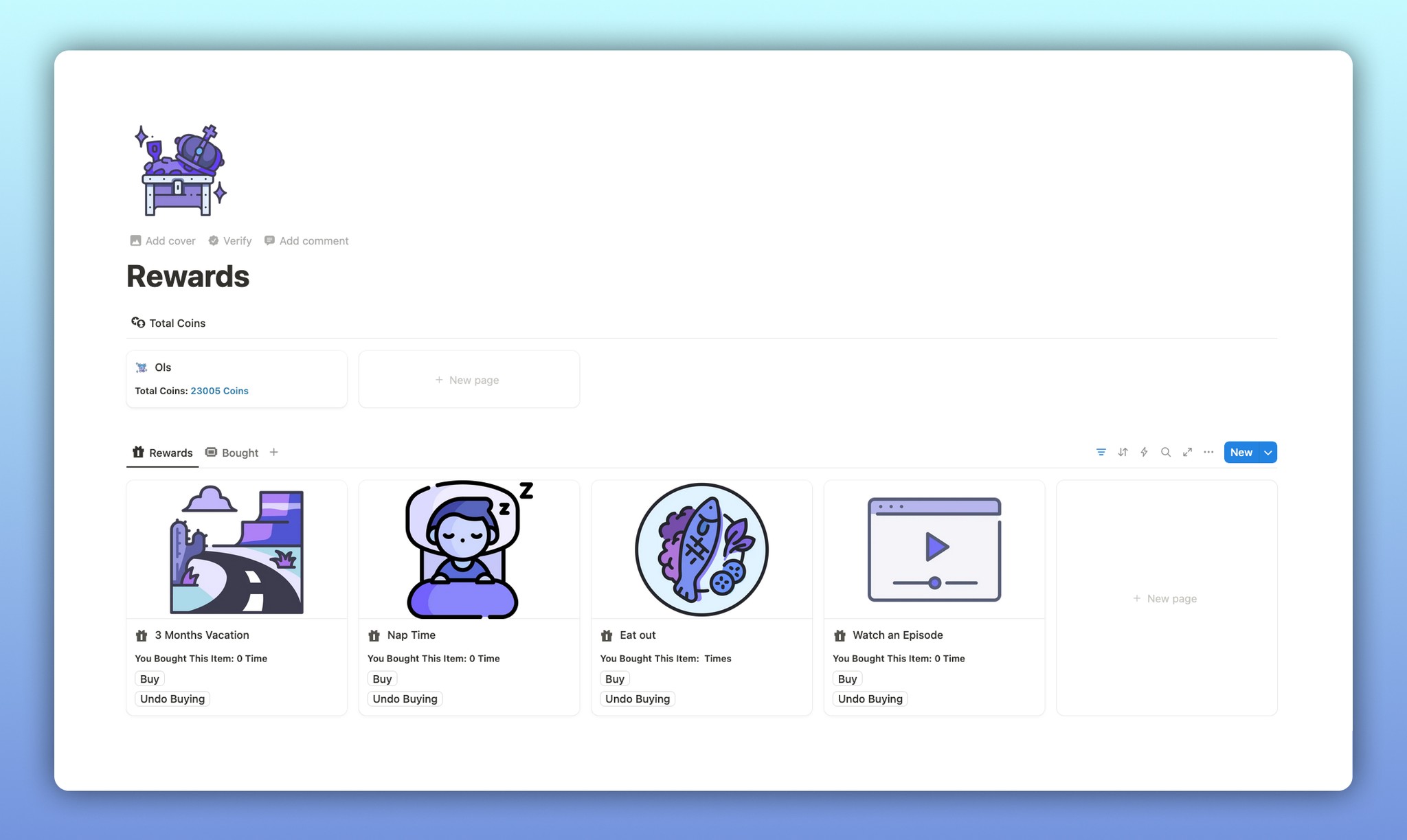 Best Free Gamified Notion Template - OlsNotion