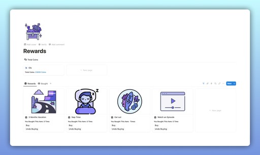 Best Free Gamified Notion Template - OlsNotion