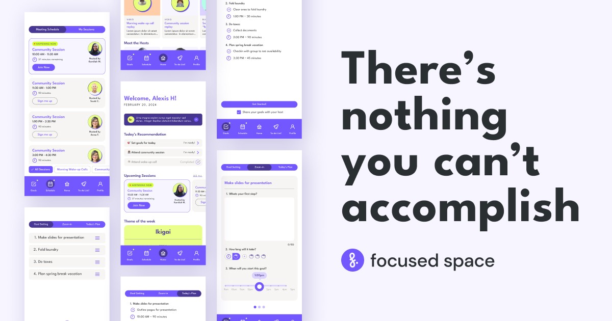 Quick Start Guide - focused space