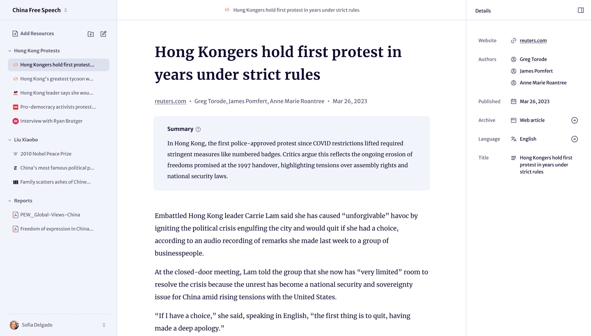 Scroll - AI-powered tools for journalists and writers