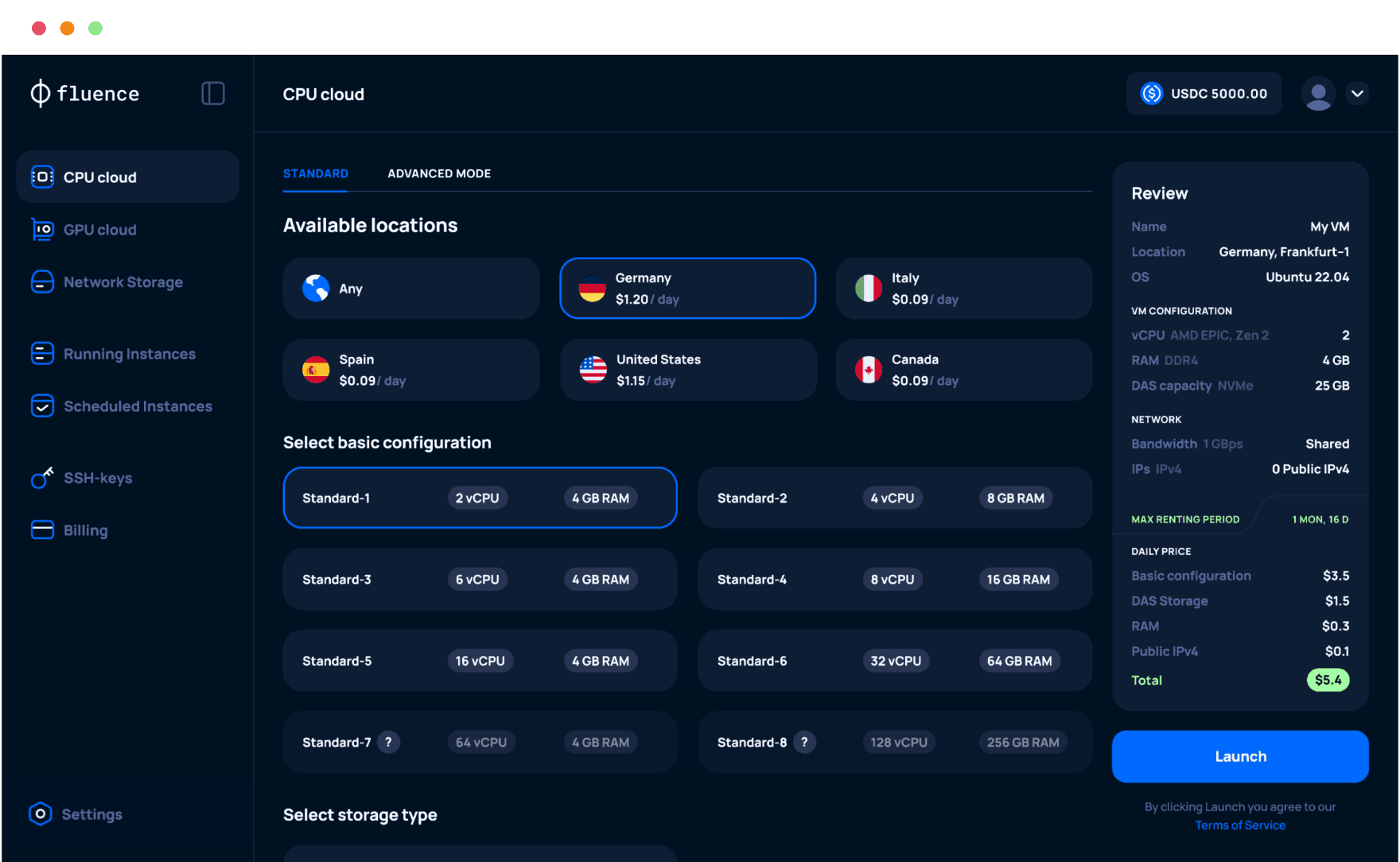Fluence Cloudless | Decentralized computing DePIN platform