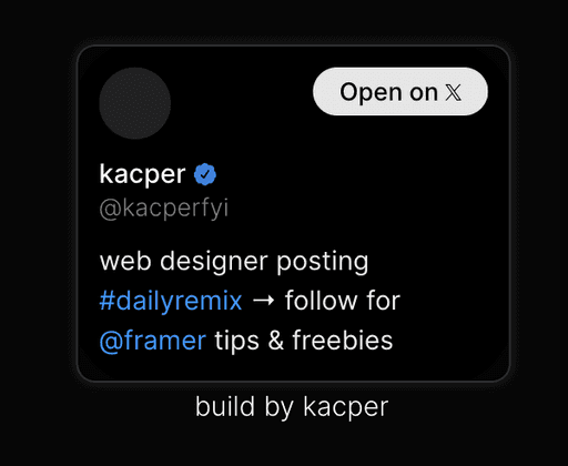 The Biggest FREE Component & Remix Library for Framer